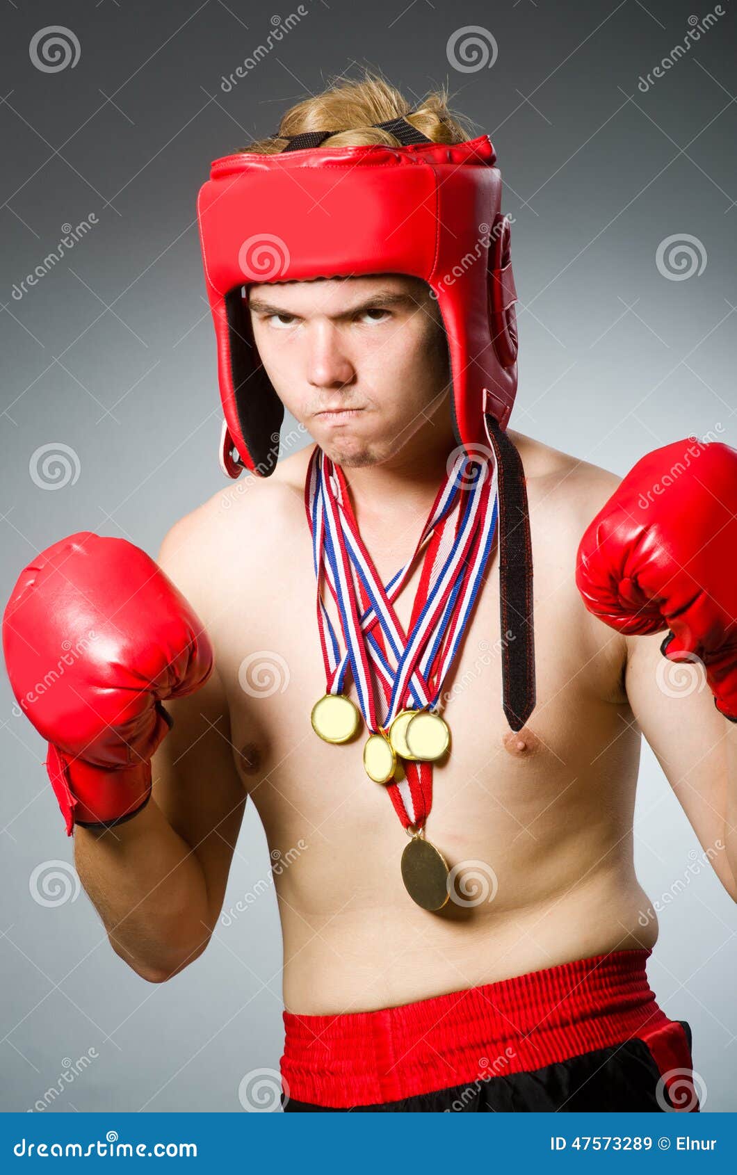 Funny Boxer Royalty-Free Stock Image | CartoonDealer.com #33763786