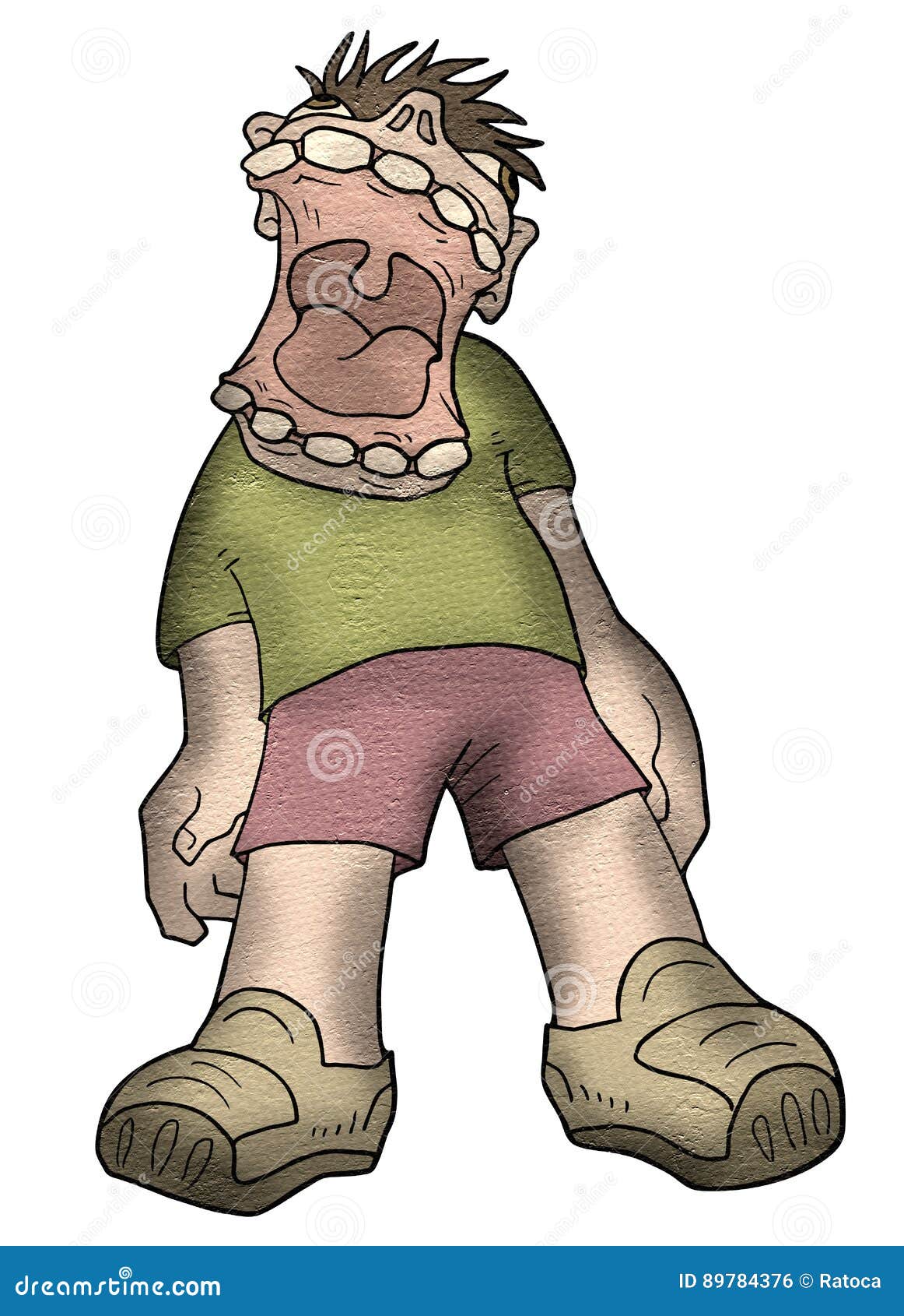 Funny boy draw stock illustration. Illustration of draw - 89784376