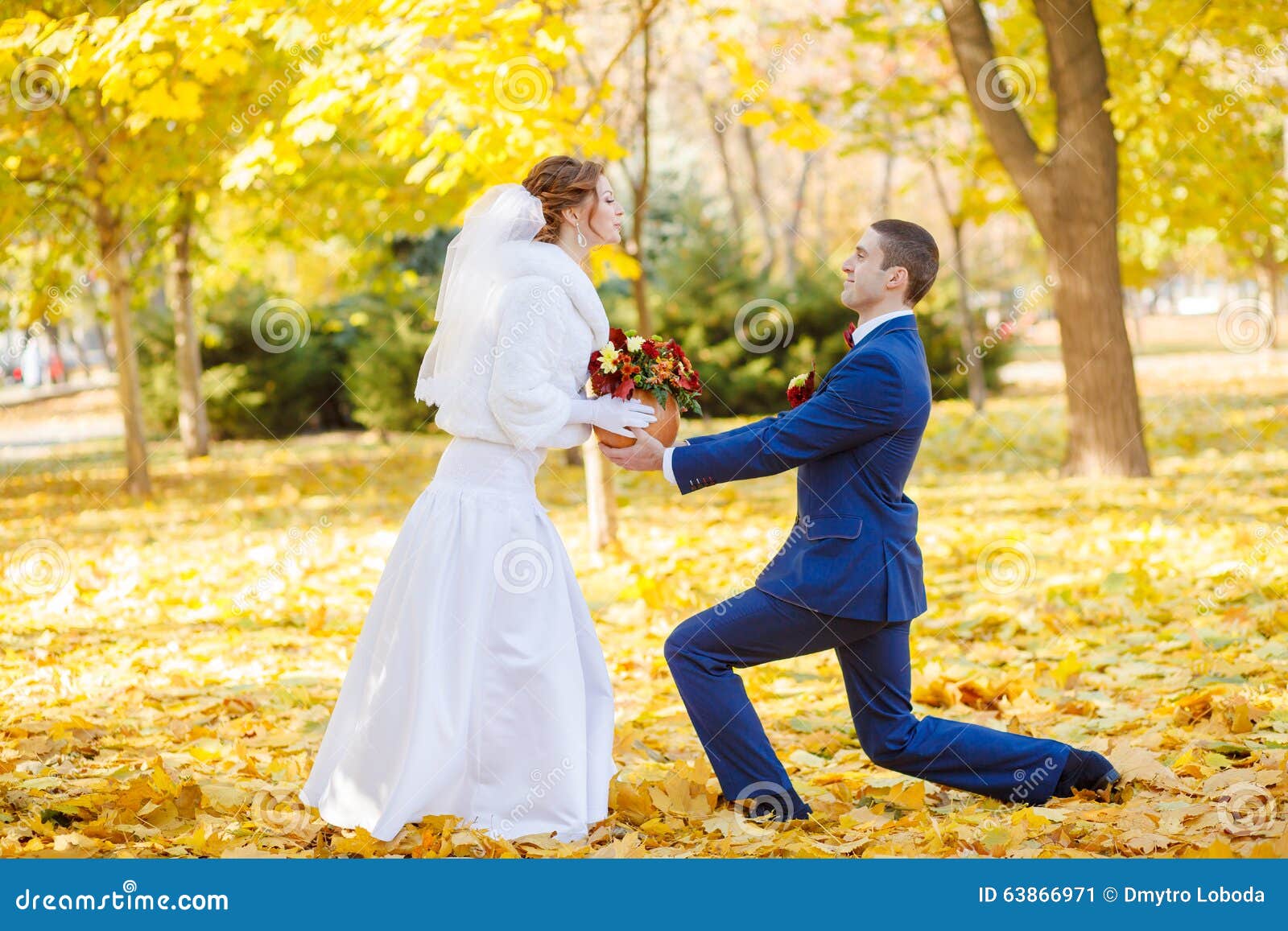 Funny Bride and Groom Wedding Stock Image - Image of dress, engagement ...