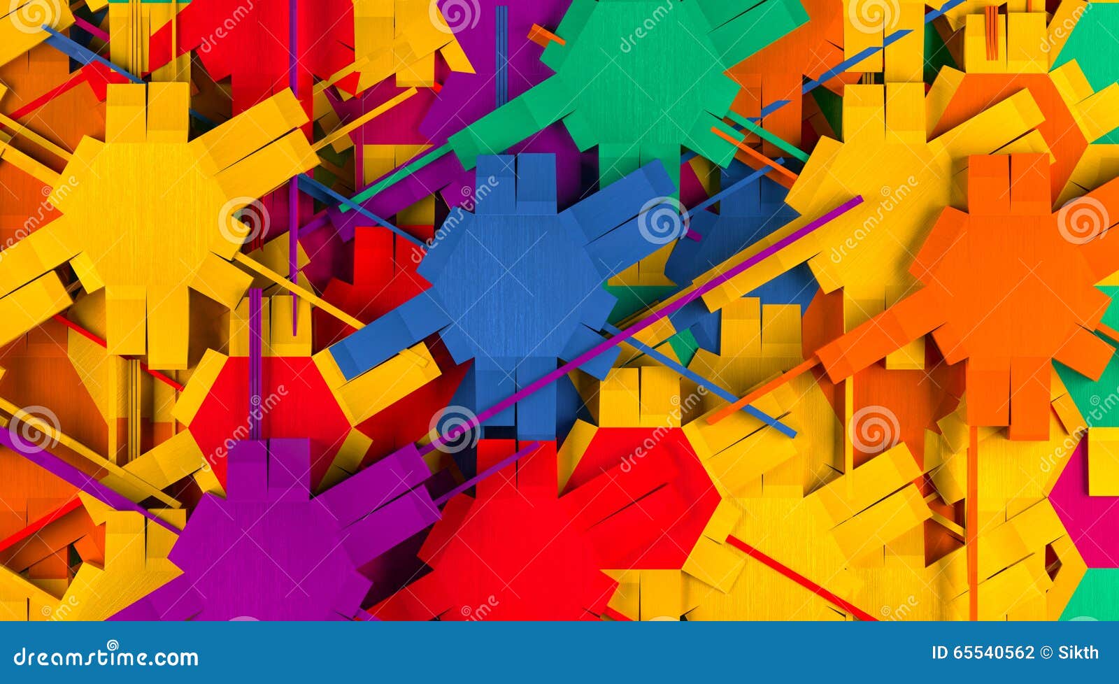 Funny Bright Abstract Background Stock Illustration - Illustration of ...