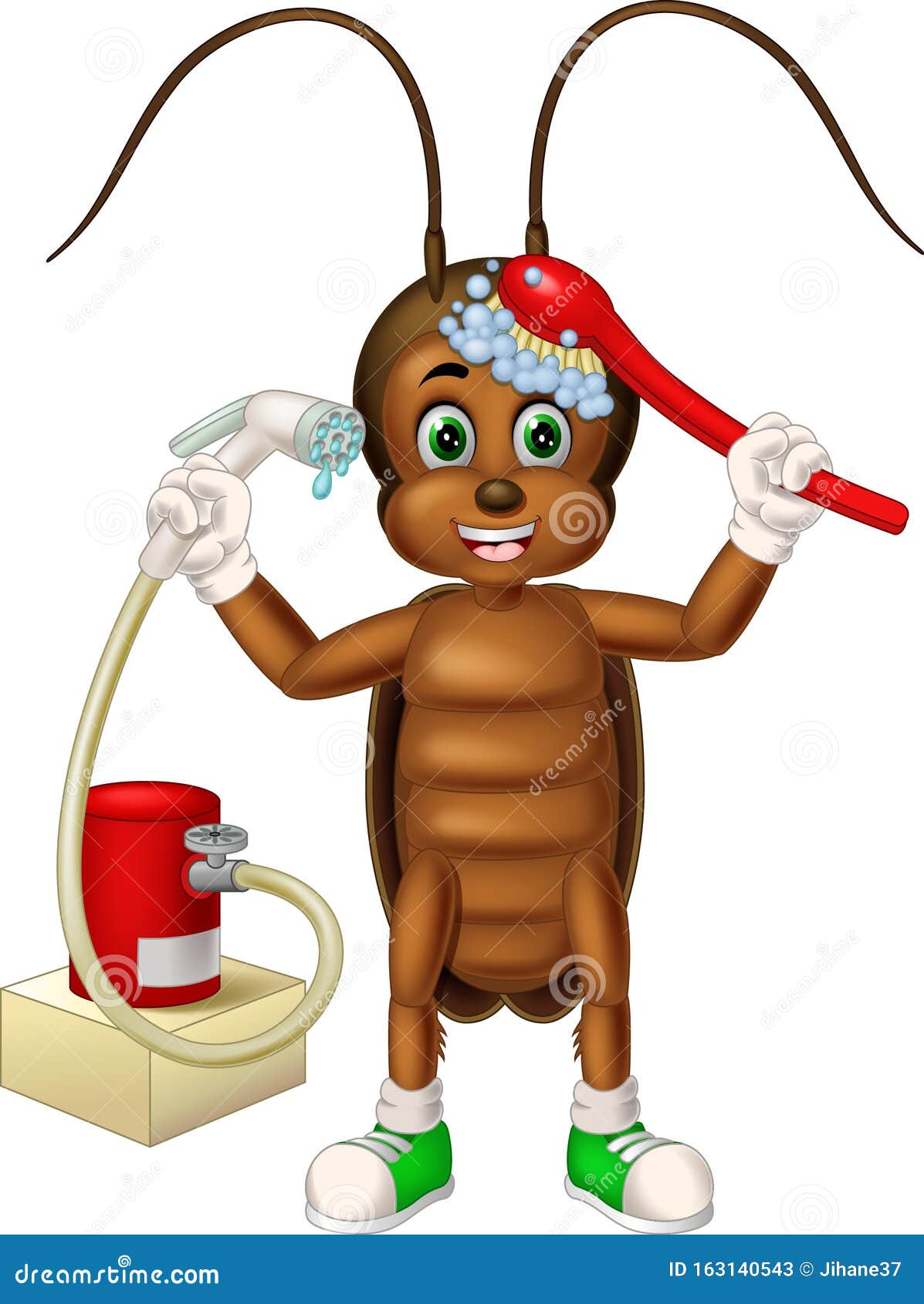 Walking Cockroach Sprite Stock Image | CartoonDealer.com #41678473