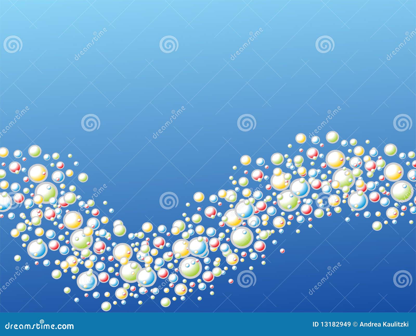 Funny bubbles stock vector. Illustration of concept, rainbow - 13182949
