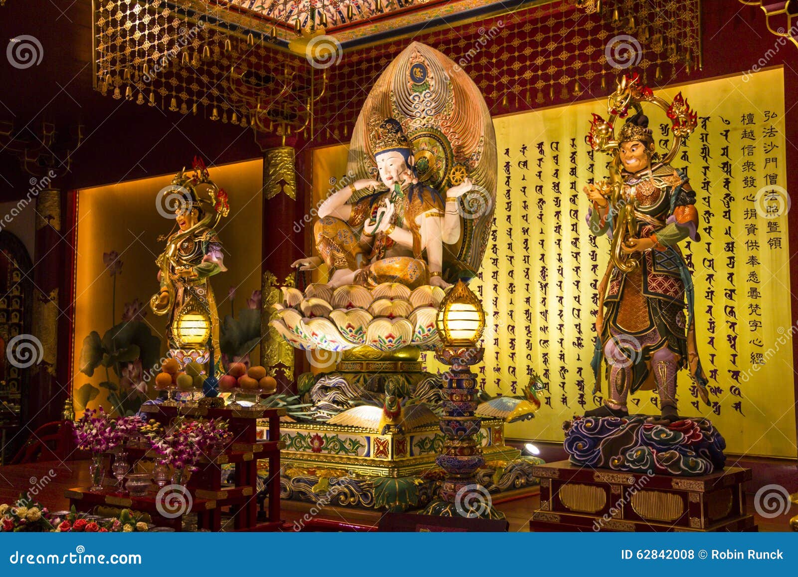 Cartoon Relic Statue Mounted On A Wall Royalty-Free Stock Photo ...