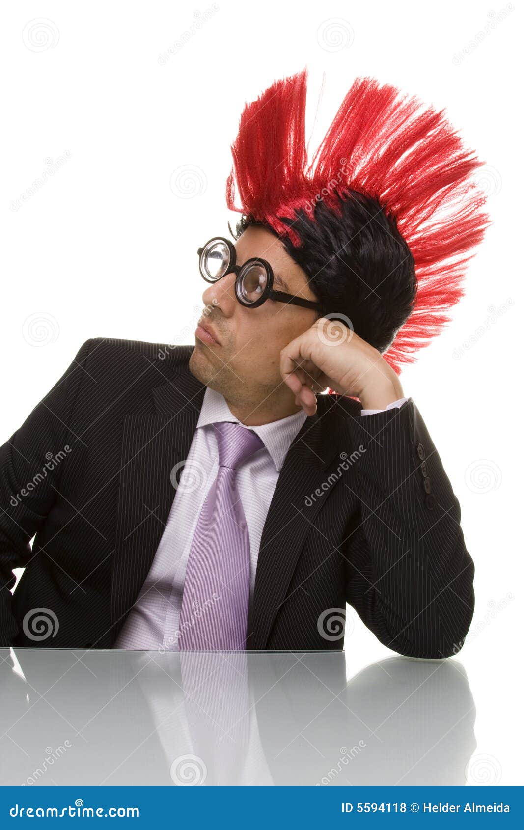 Funny Businessman with a Bored Face Stock Photo - Image of consultant ...