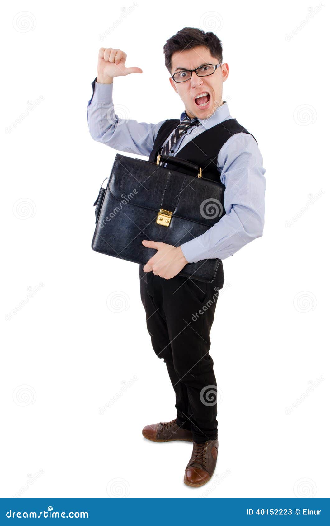 Funny businessman stock image. Image of looking, male - 40152223