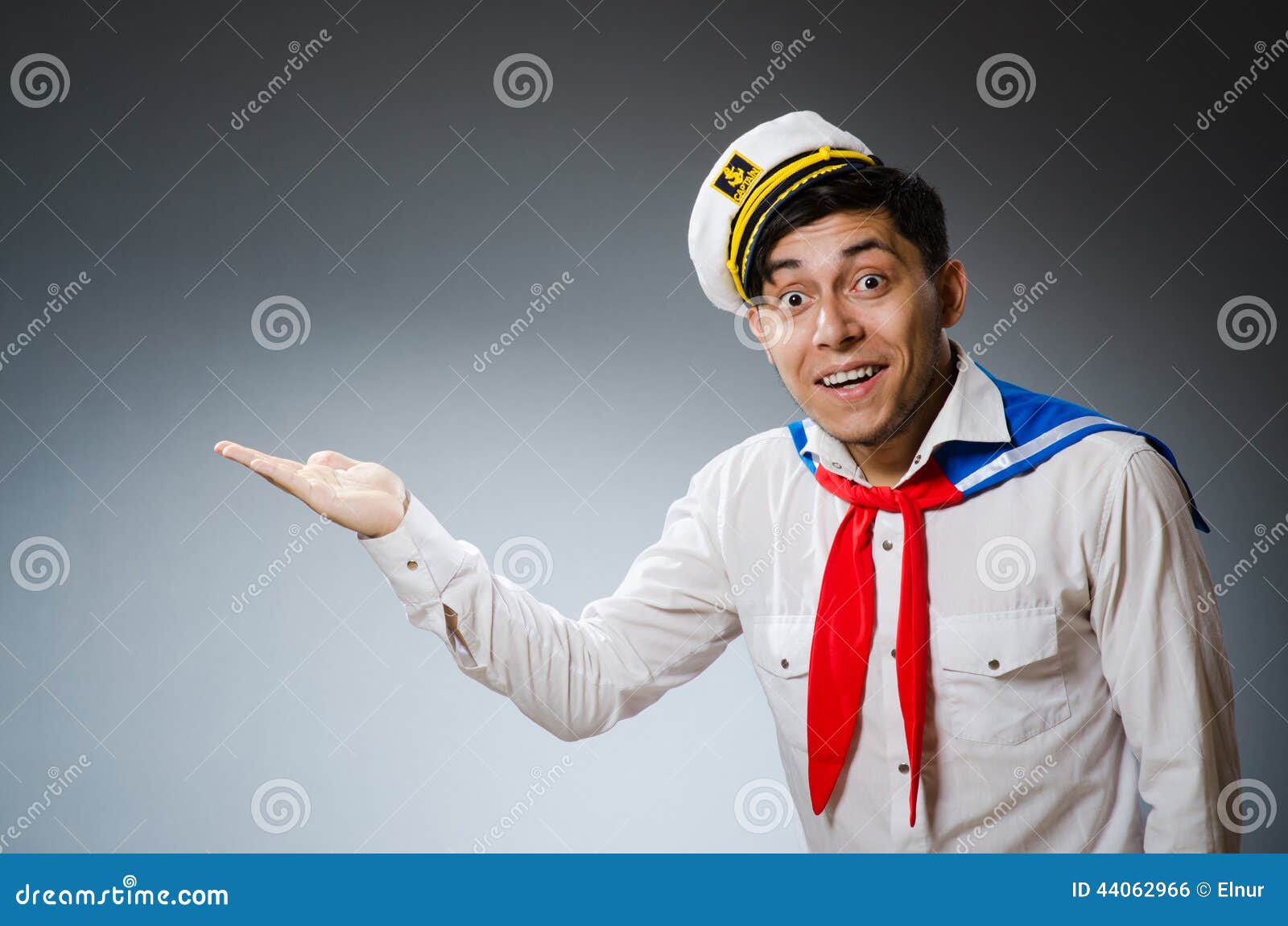 Funny captain stock photo. Image of lifestyle, caucasian - 44062966