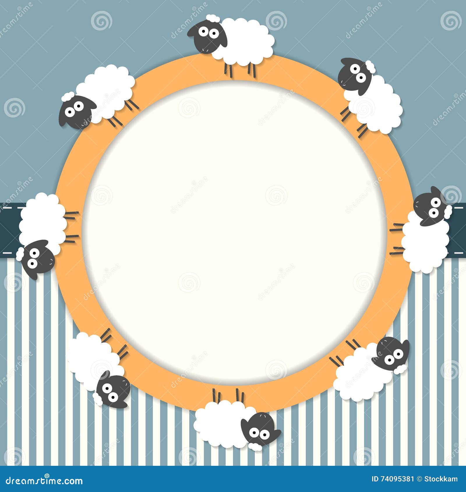 Sheep Married Cartoon Background | CartoonDealer.com #44205547