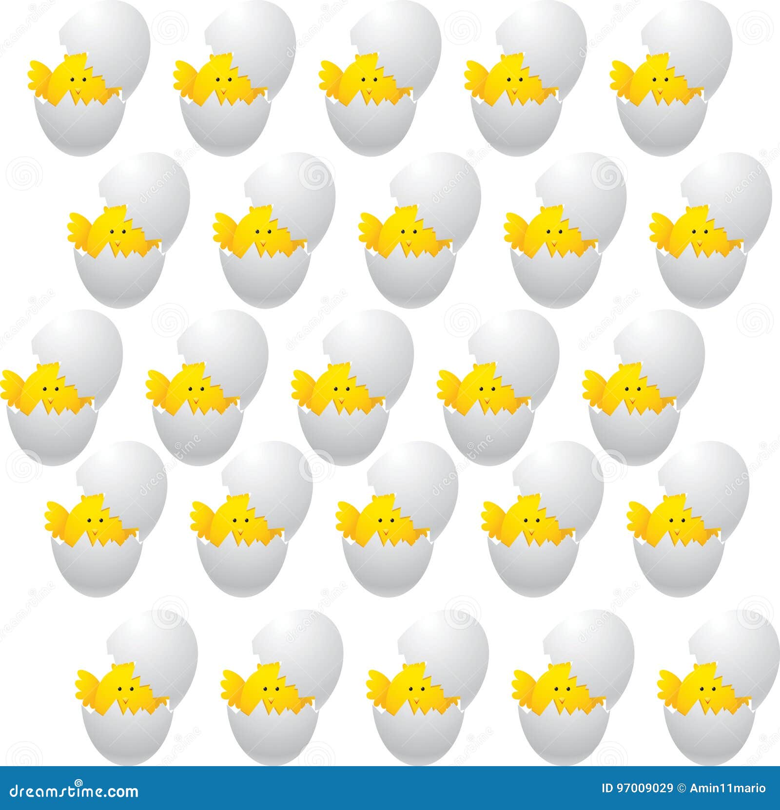 Funny cartoon chicks stock illustration. Illustration of design - 97009029