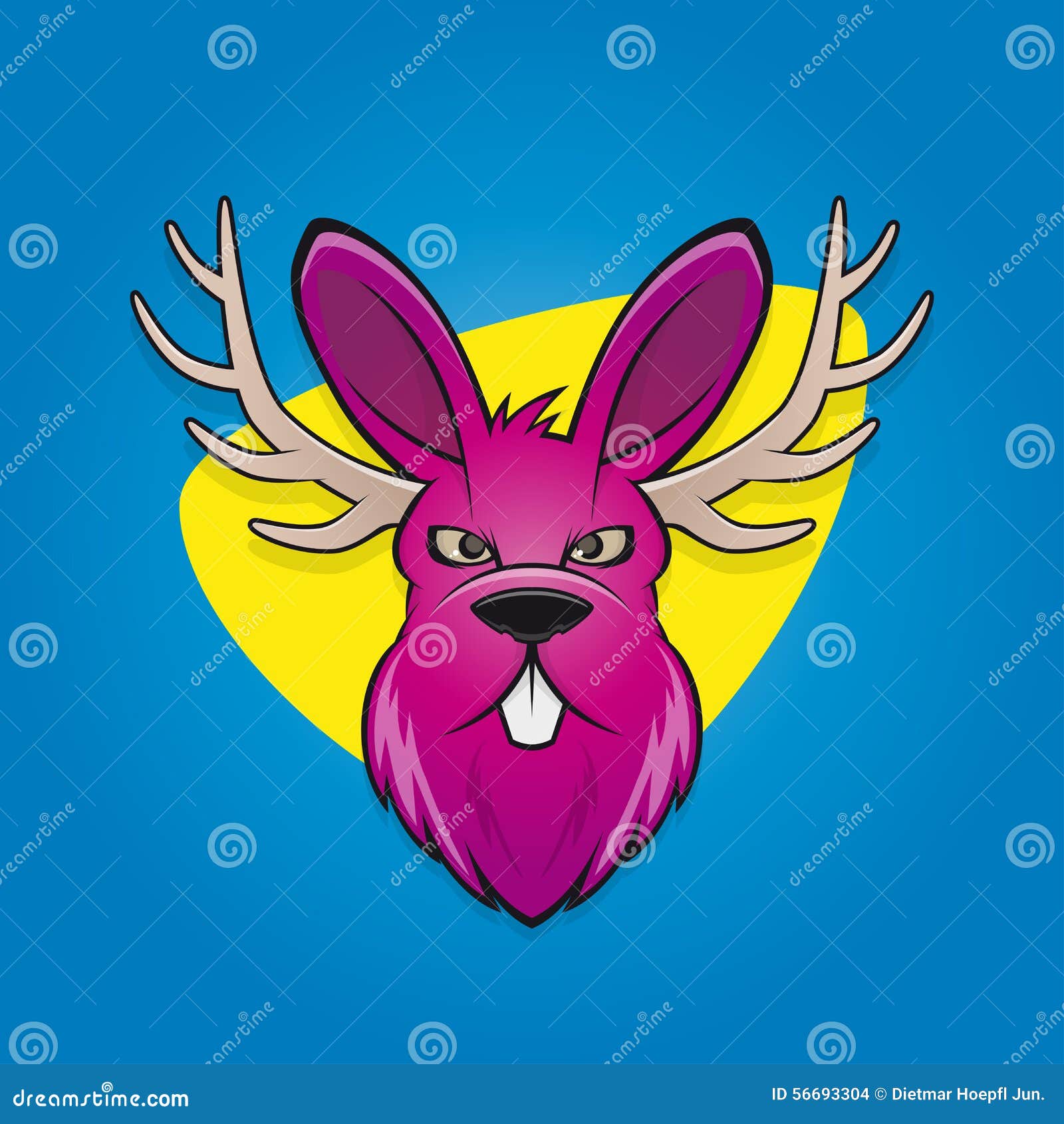 Jackalope Cartoons, Illustrations & Vector Stock Images - 57 Pictures ...