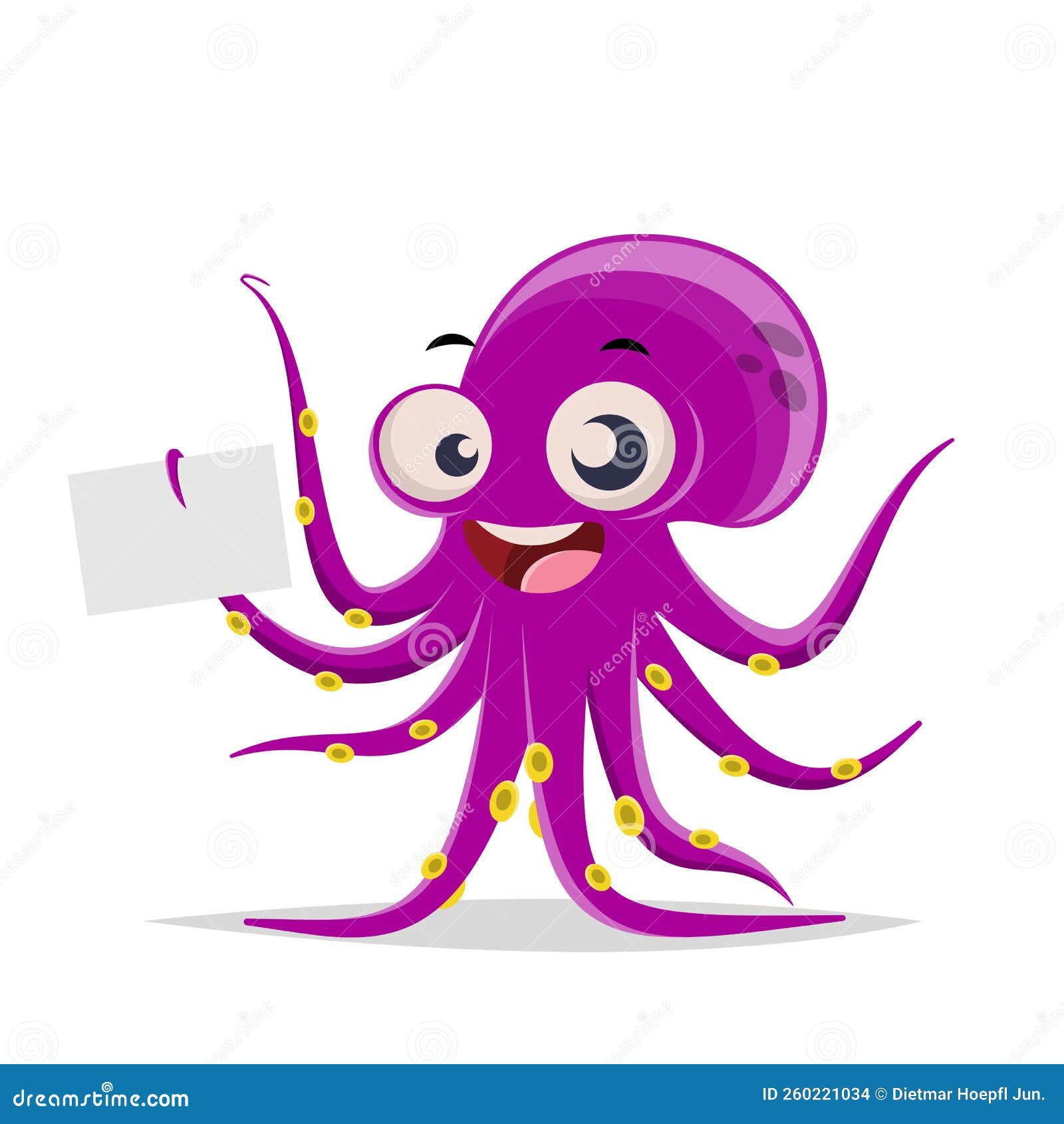 Octopus Is Holding A Stereo Cassette In Tentacles. Old School Hip-hop ...