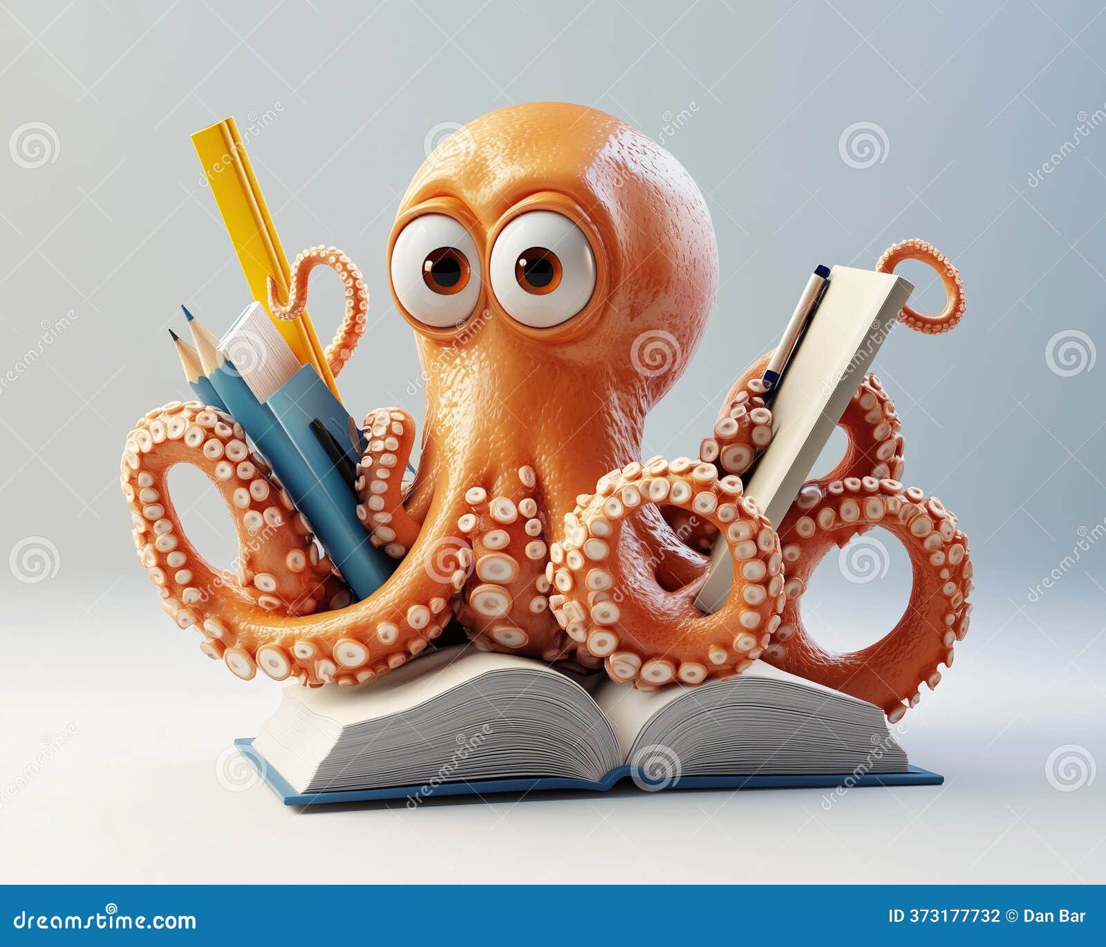 Hammer Octopus Australis From The South Pacific Ocean In Top View ...