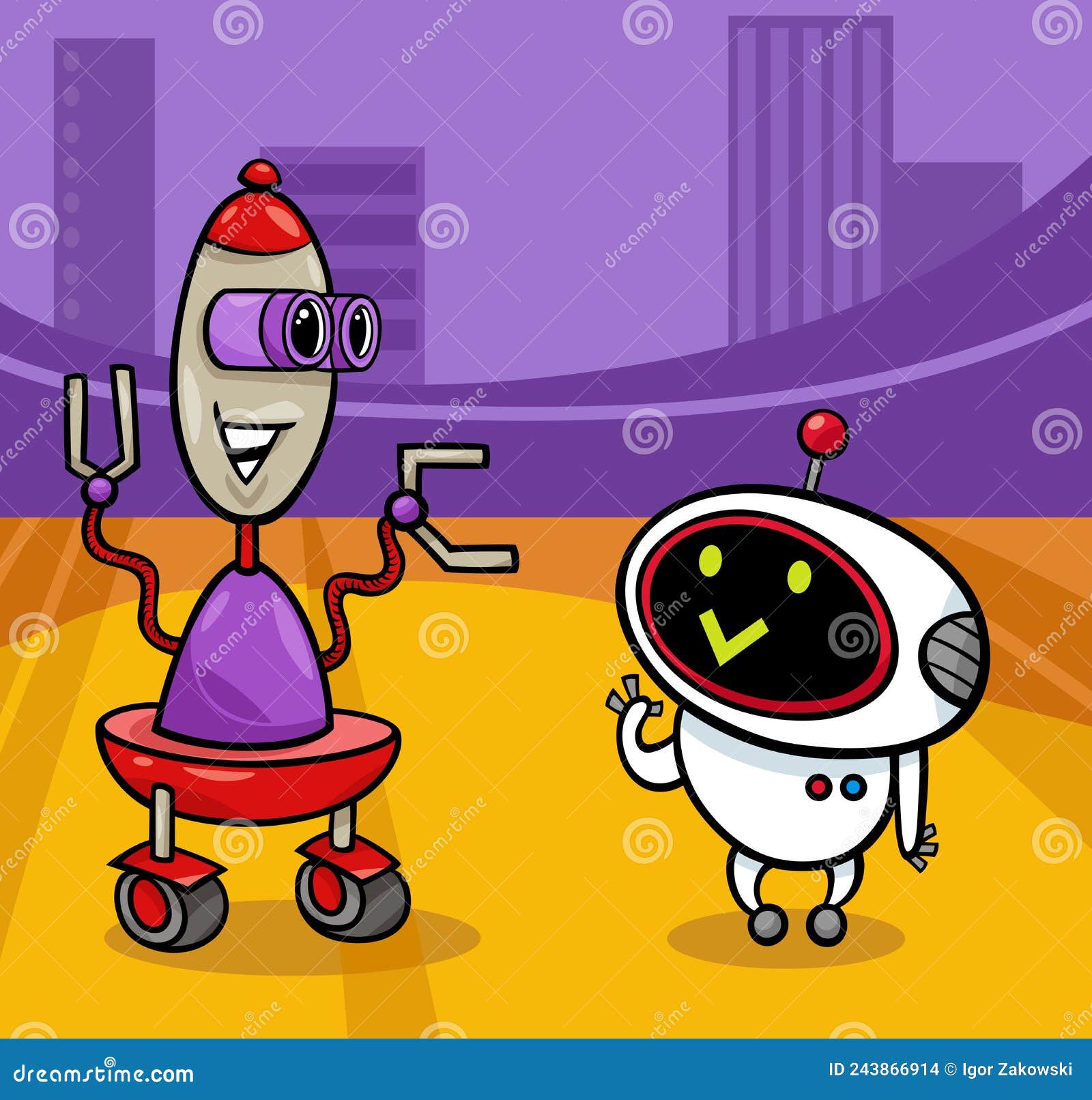 Cartoon People Talking Funny