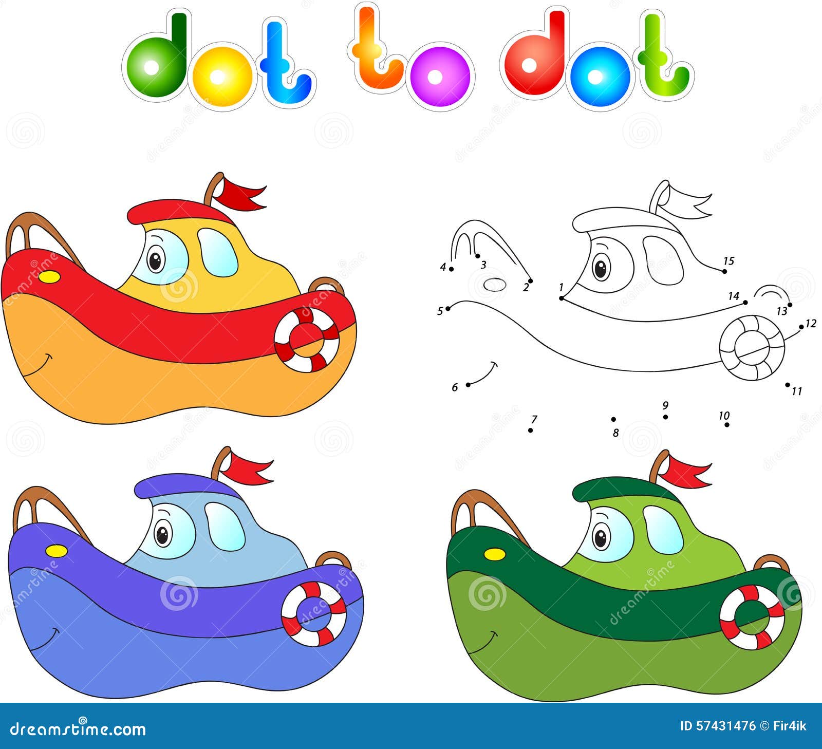 Cartoon Ship With Waterwheel Line Logo Royalty-Free Stock Photography ...