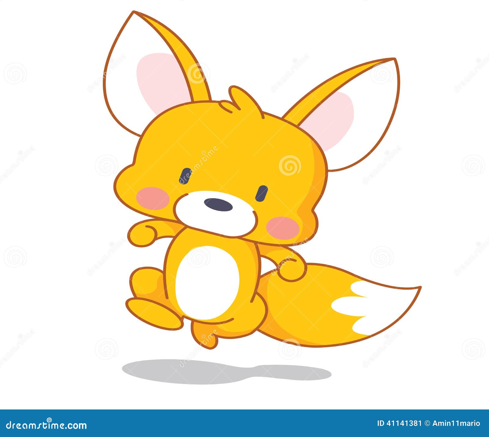 Funny cartoon squirrel stock illustration. Illustration of character ...