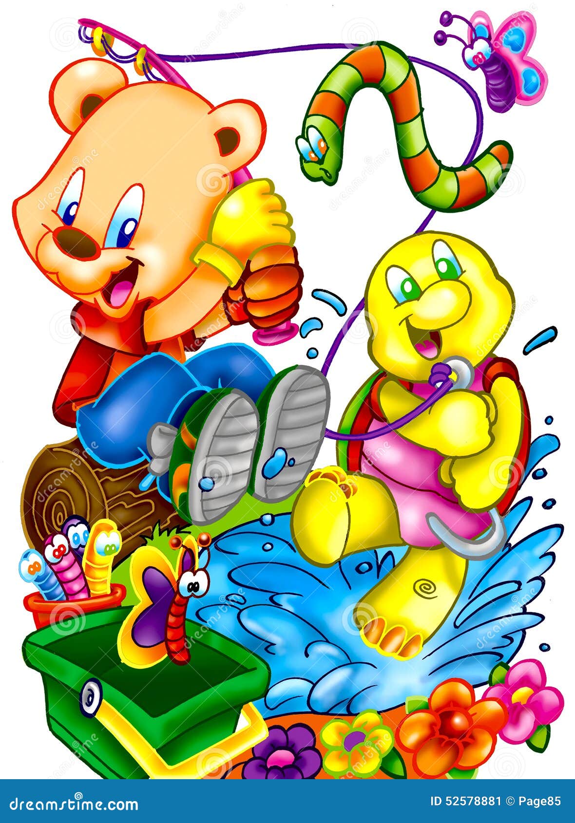 Funny Cartoons Royalty-Free Stock Photography | CartoonDealer.com #52578881