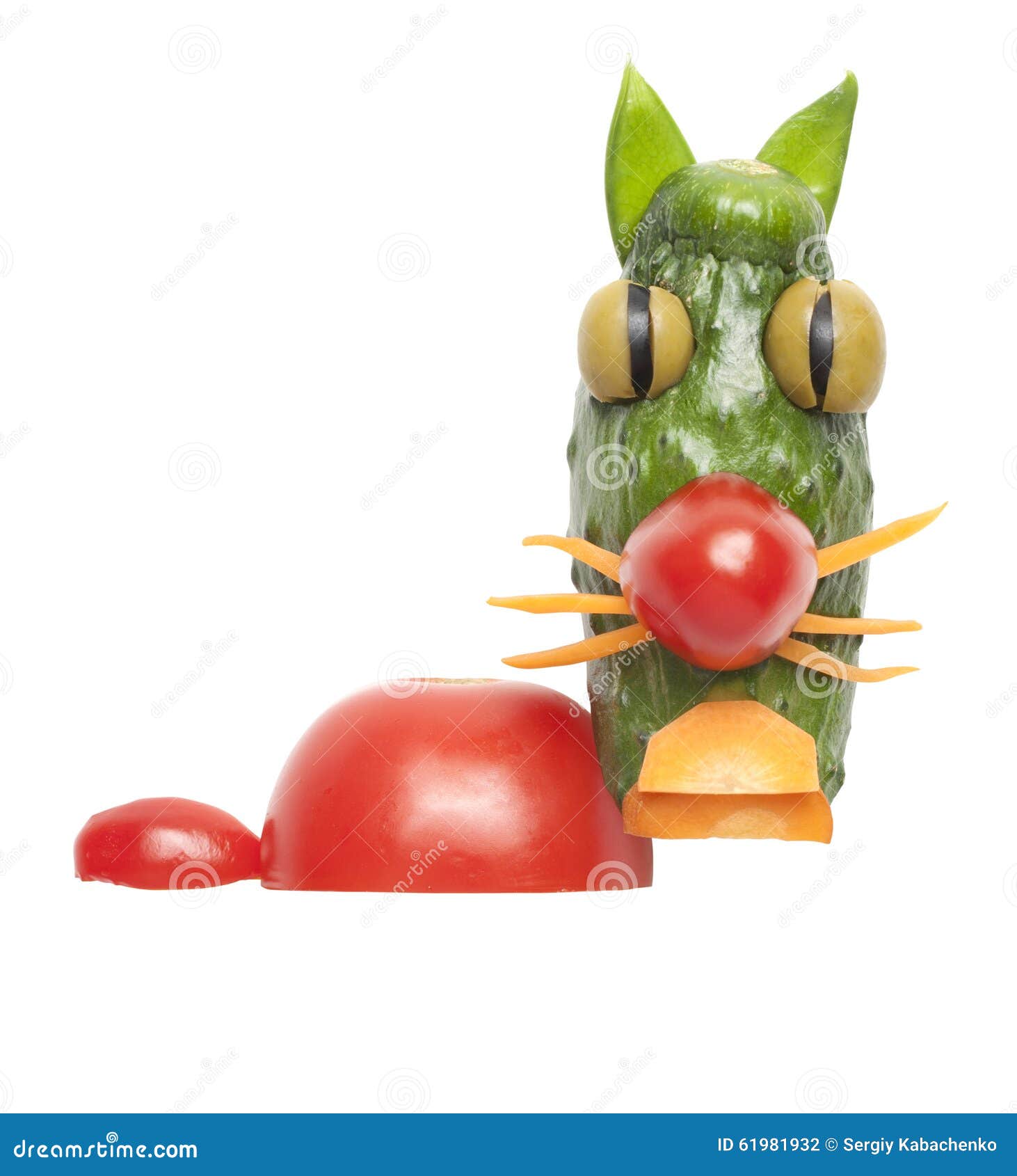 Funny Cat Made Vegetables Photos - Free & Royalty-Free Stock Photos ...