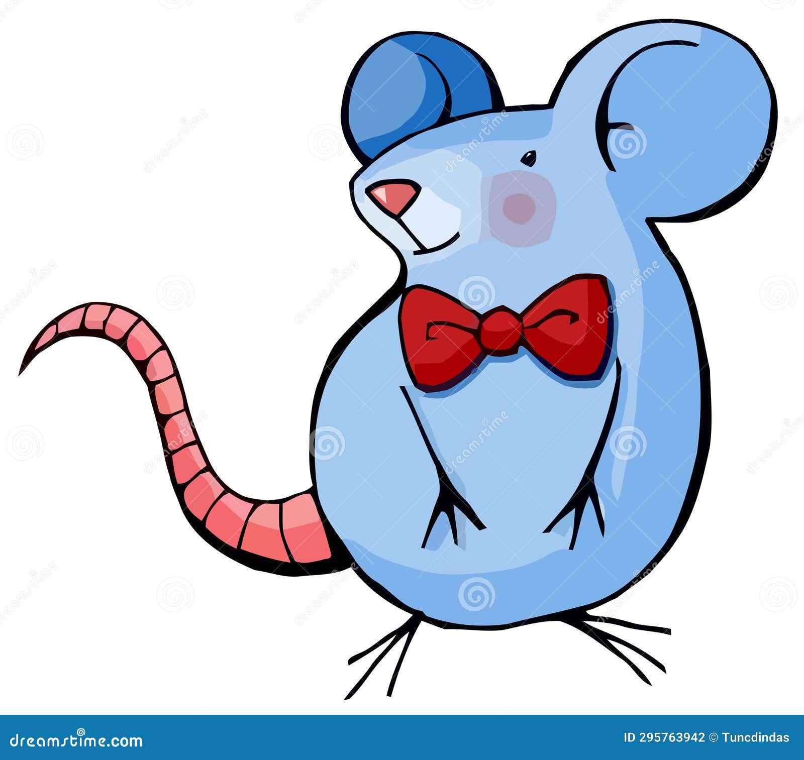 Funny Catoon Style Mister Mouse Stock Vector - Illustration of nose ...