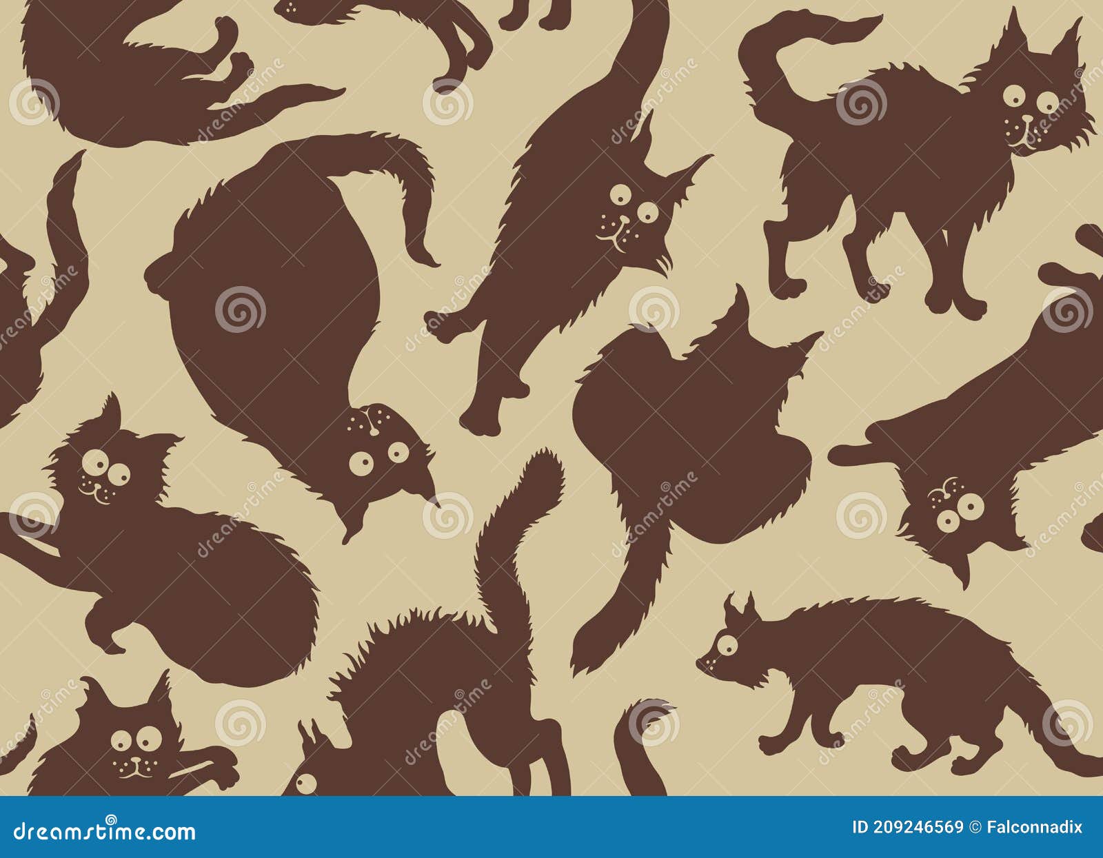 Cartoon Grotesque Funny Face With Big Toothy Smile | CartoonDealer.com ...