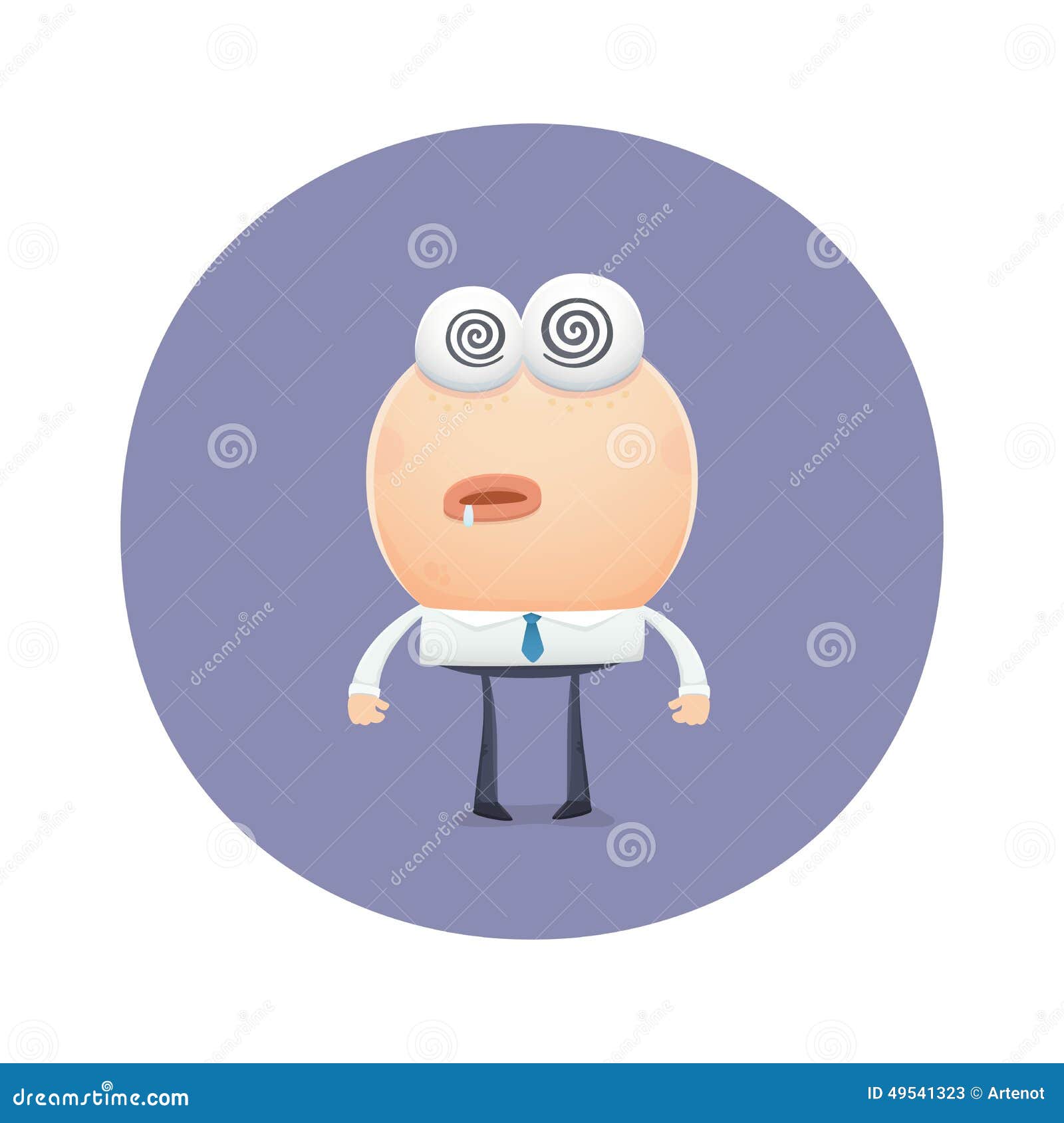 Hypnosis Cartoon Character Cartoons, Illustrations & Vector Stock ...