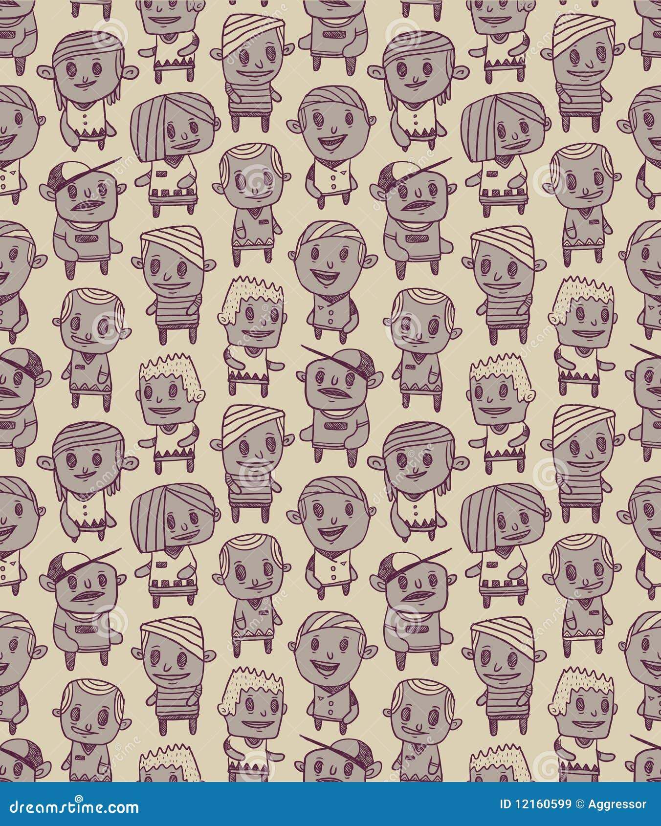 Funny Characters Set. Comic Humor Freaky Avatars. Fun People Faces ...