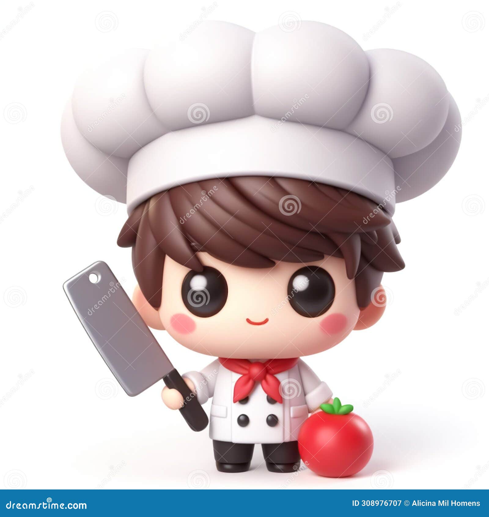 Funny Chef Cartoon. Good Food Stock Illustration - Illustration of ...