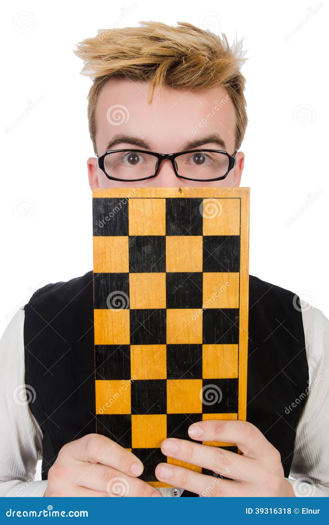 Funny chess player stock photo. Image of humor, intellectual - 39316318