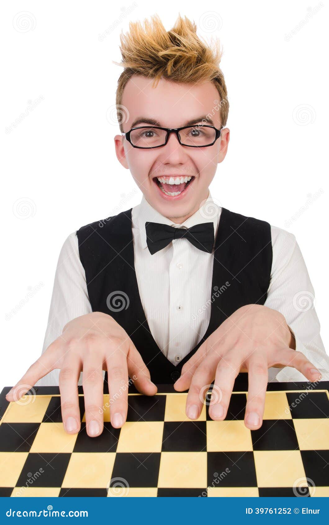 Funny chess player stock photo. Image of humourous, board - 39761252