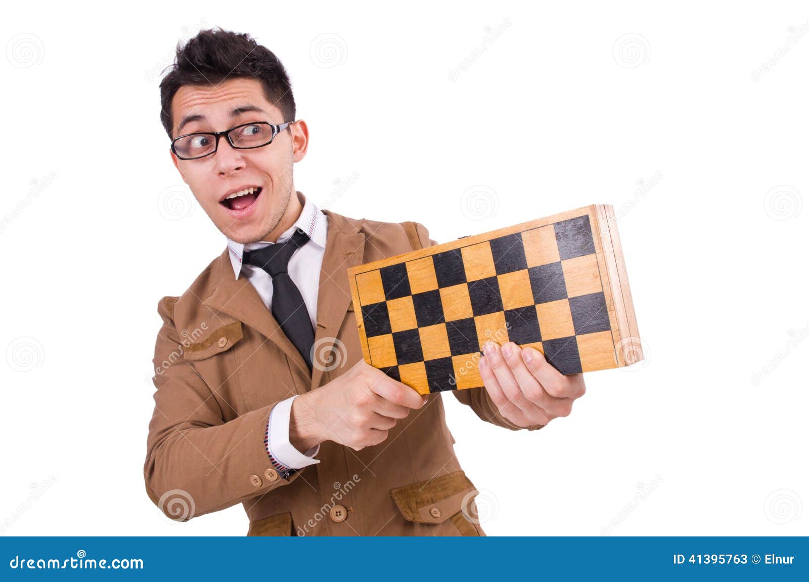 Funny Chess Player Isolated Stock Image - Image of knight, defeat: 41395763