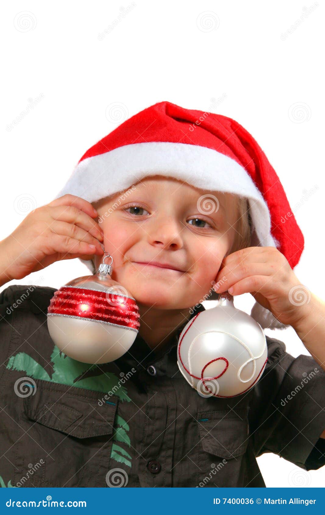 Funny Christmas Boy stock photo. Image of concept, people - 7400036