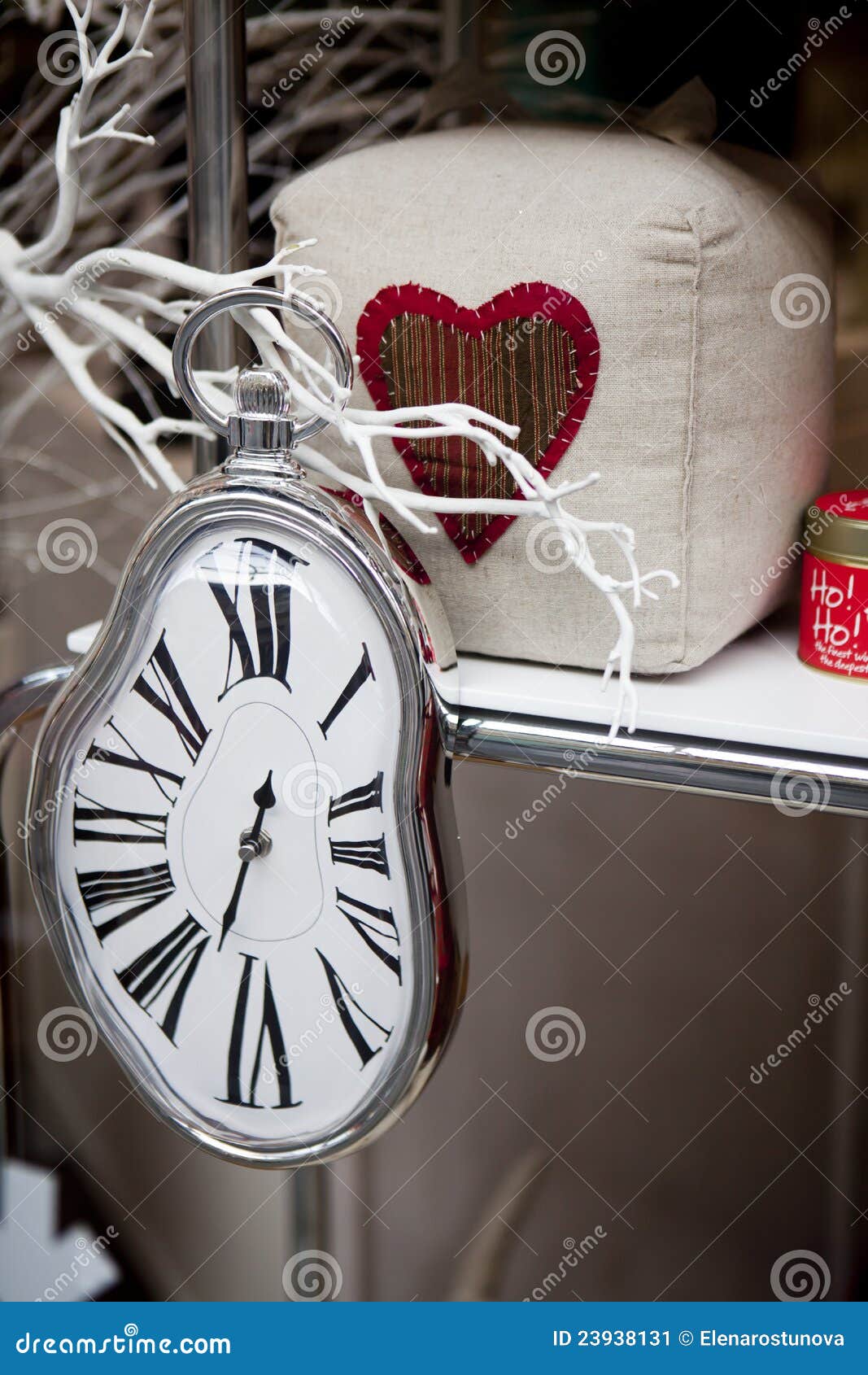 Funny clock stock image. Image of antiquarian, bureau - 23938131