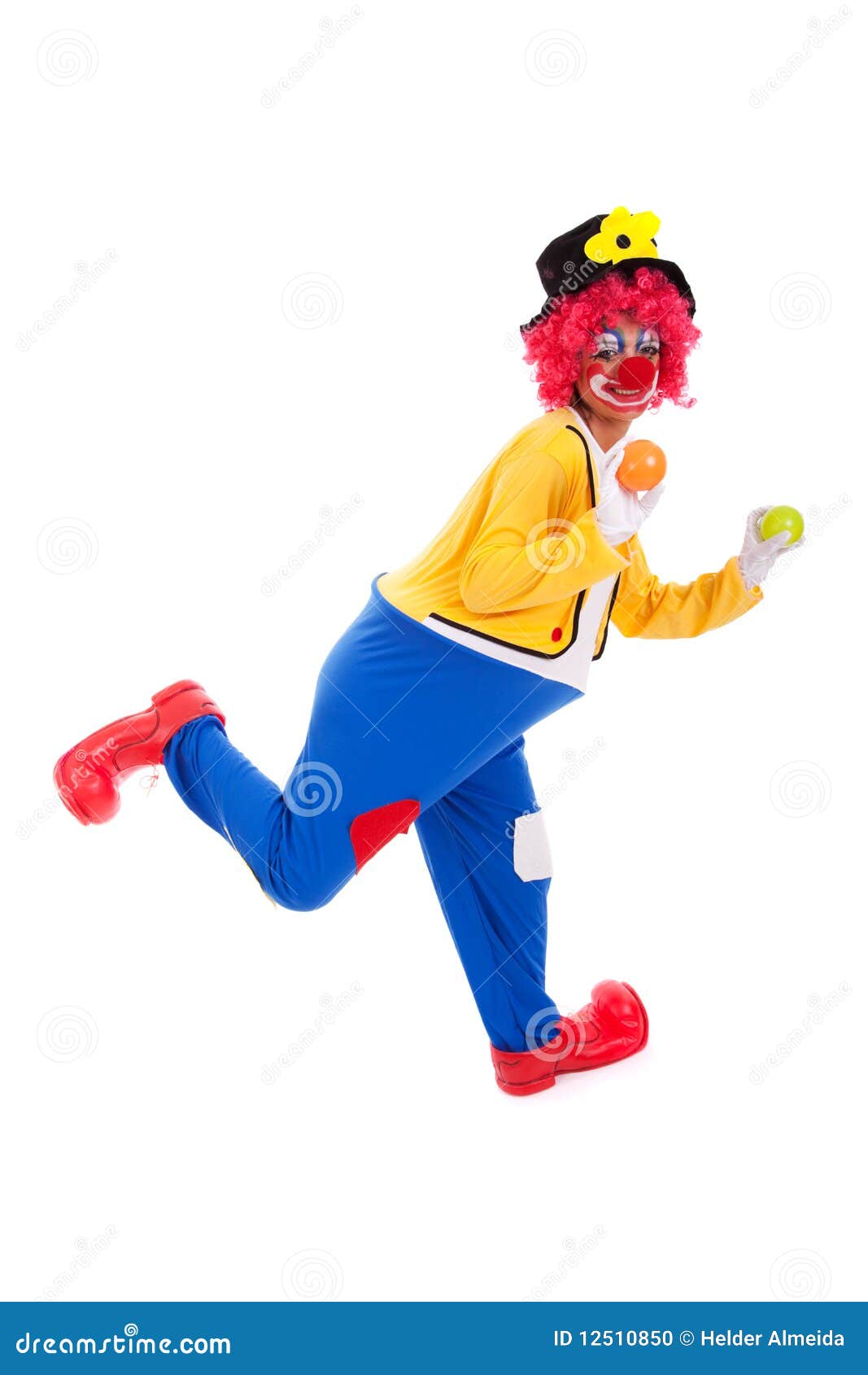 Funny clown stock photo. Image of characters, comic, entertainment ...
