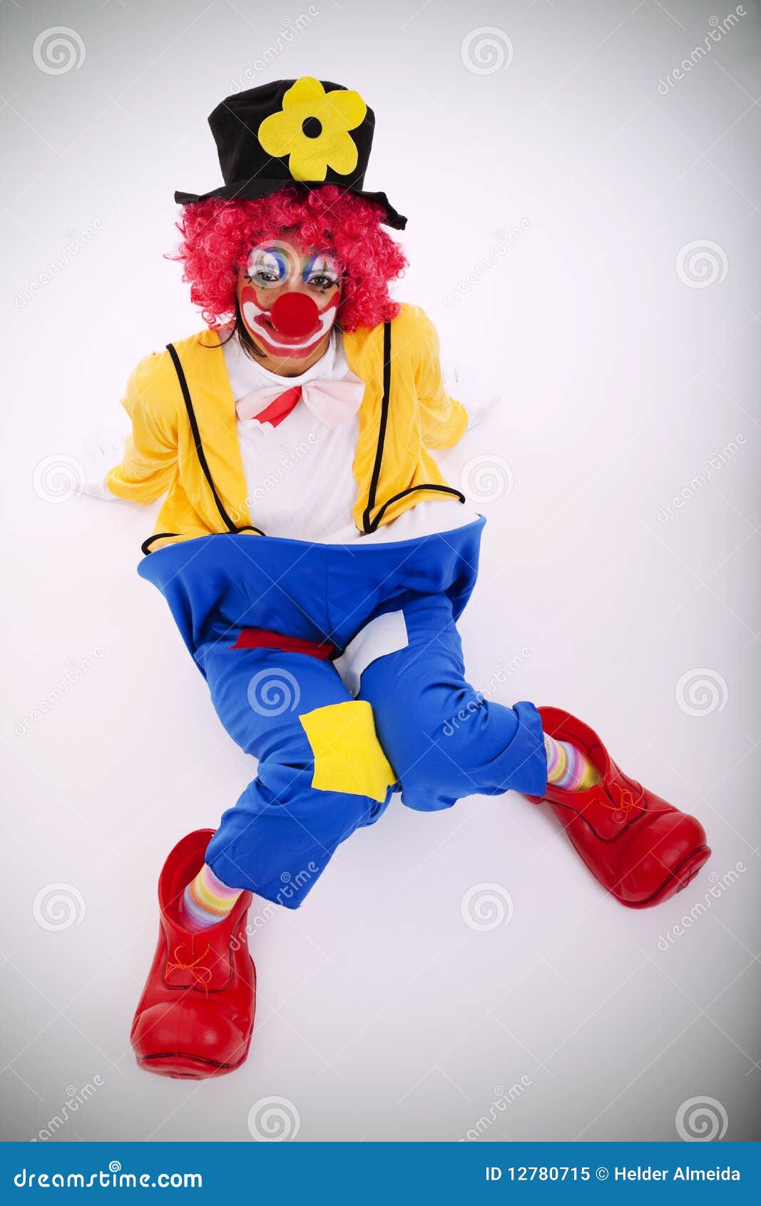 Funny clown stock image. Image of characters, happy, funny - 12780715