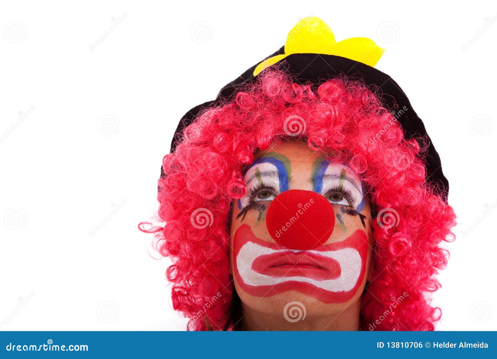 Funny clown stock photo. Image of entertainer, celebration - 13810706