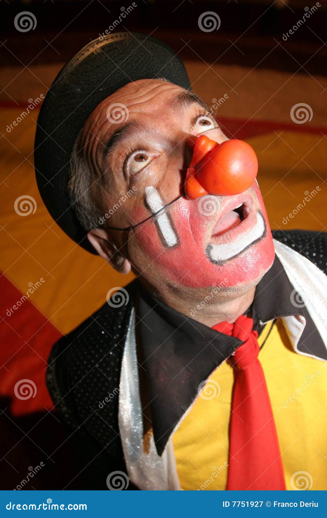 Funny clown stock image. Image of entertainment, male - 7751927