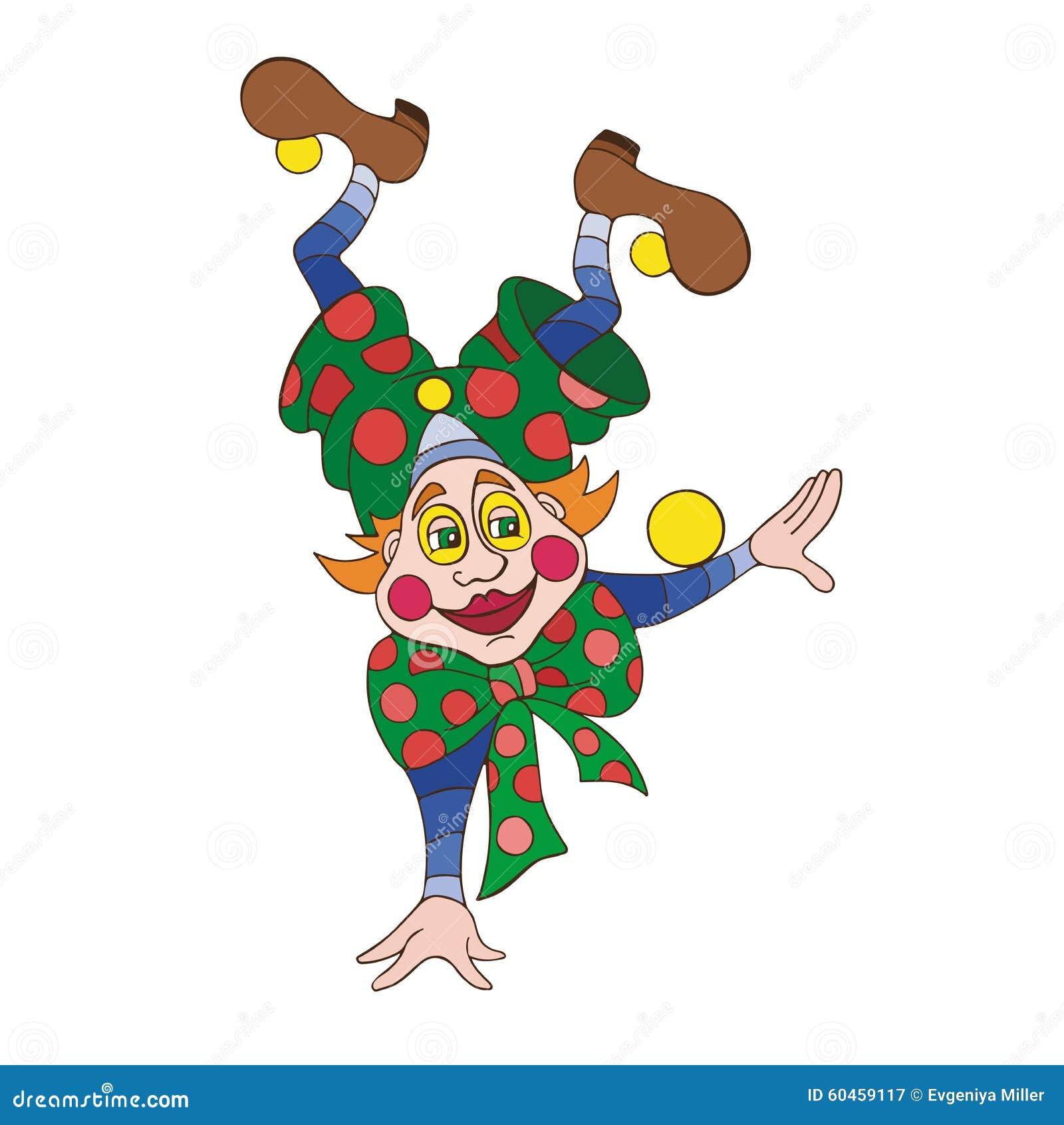 Clown Character Vector Cartoon Illustrations | CartoonDealer.com #76304156