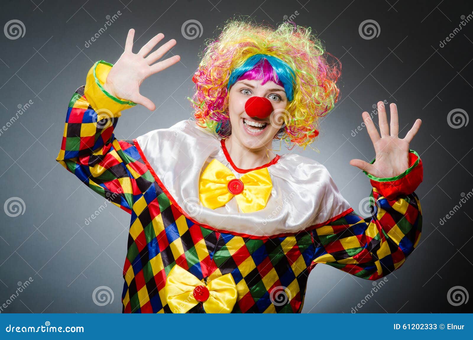 The Funny Clown in Comical Concept Stock Image - Image of humourous ...