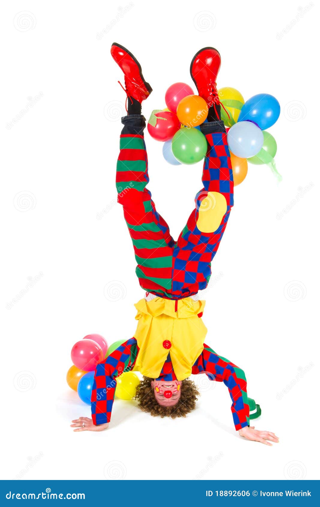 Upside Down Clown Commercial