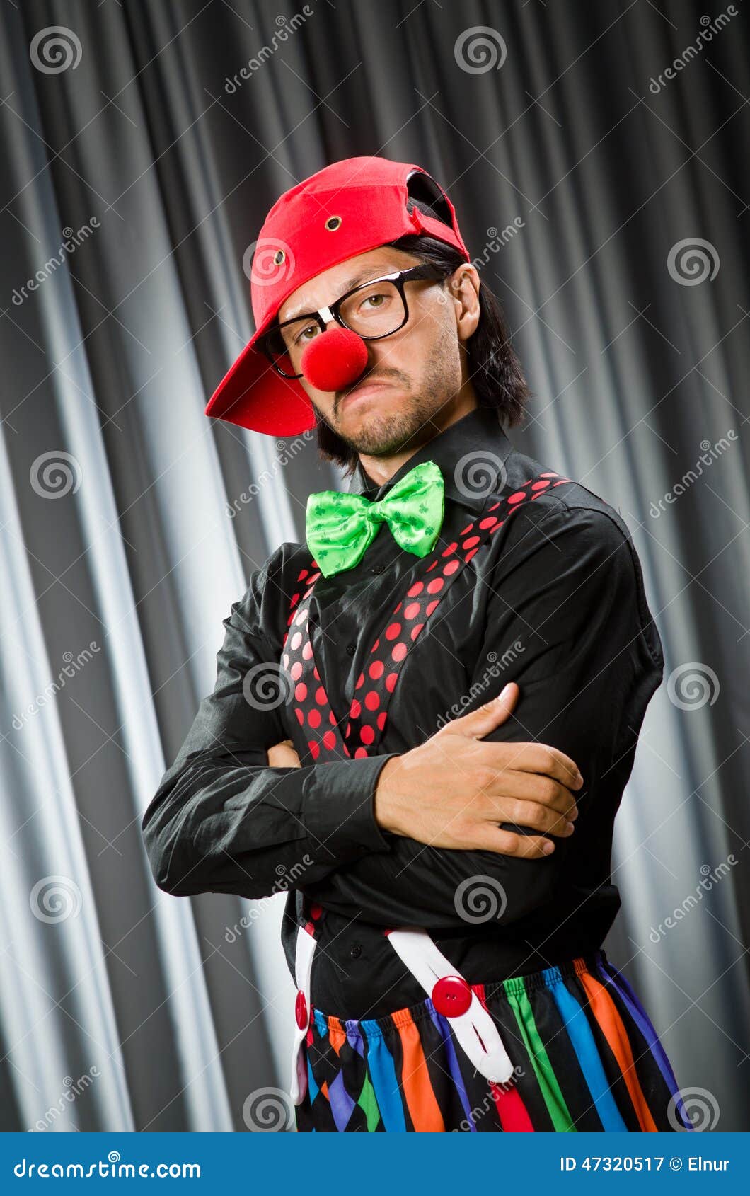 Funny Clown in Humorous Concept Stock Image - Image of humourous ...