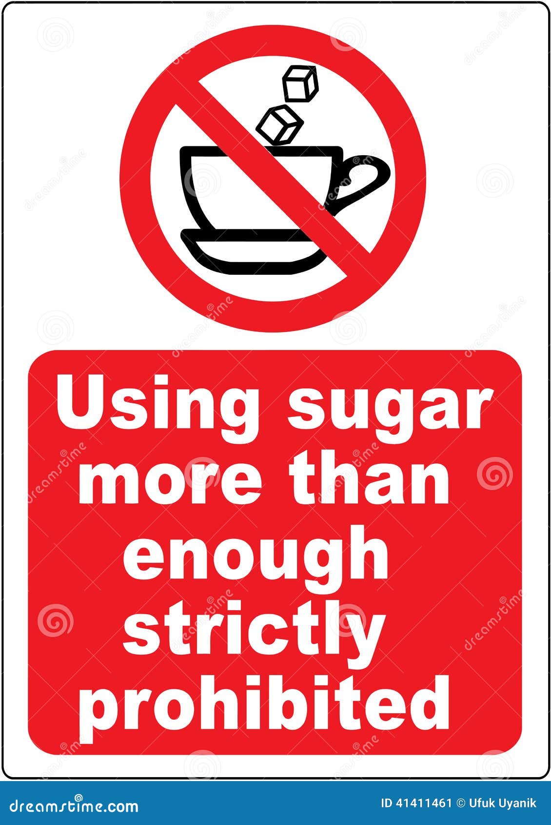 Funny coffee warning sign stock illustration. Illustration of humorous ...