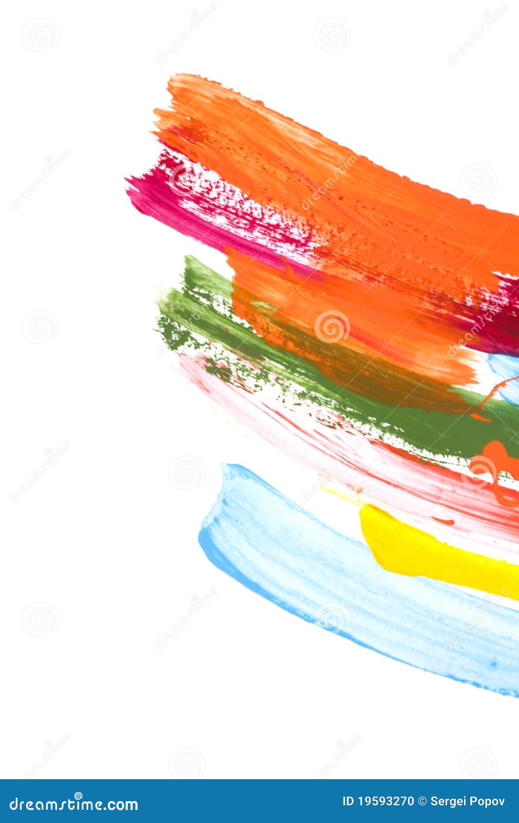 Funny color paint stock photo. Image of layers, mess - 19593270