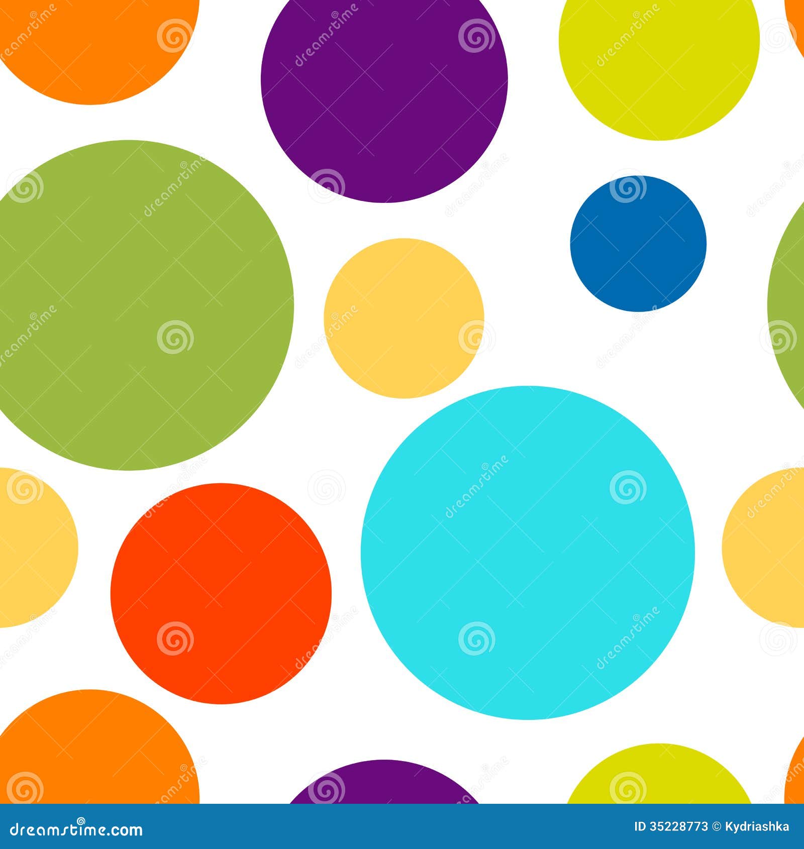 Colorful Dots Background On Dark Font Vector Illustration ...