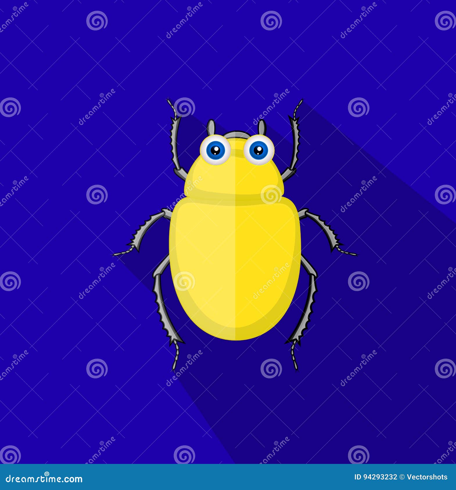 Funny Termite Cartoon Vector Illustration | CartoonDealer.com #84824104
