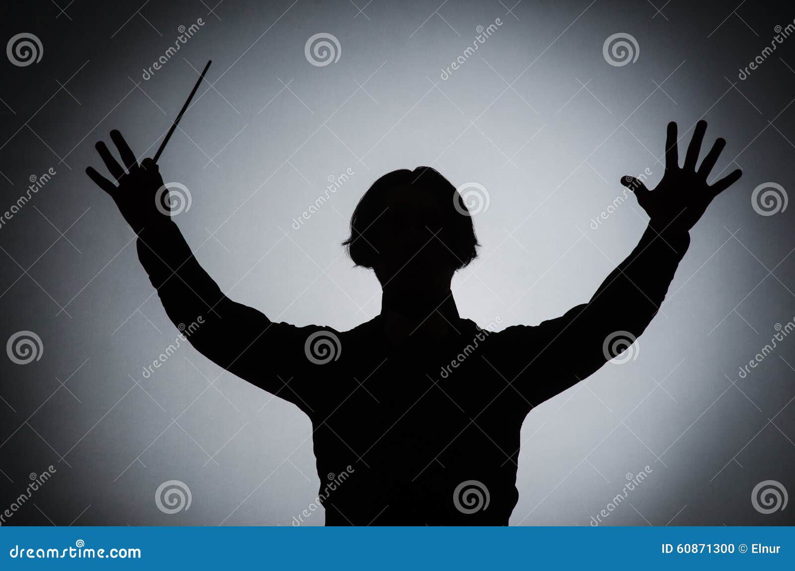 The Funny Conductor in Musical Concept Stock Photo - Image of opera ...