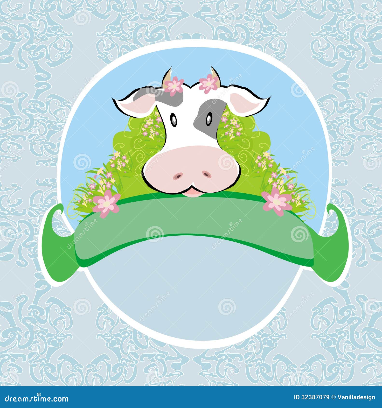 Funny cow signs stock vector. Illustration of beef, pasture - 32387079