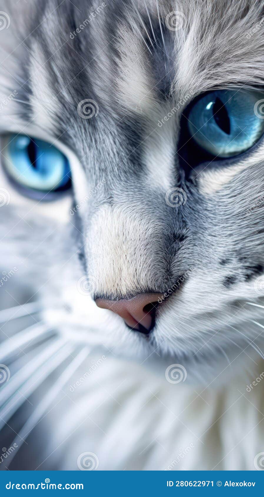 Detailed Facial Features Of A Praying Mantis Captured Under The ...