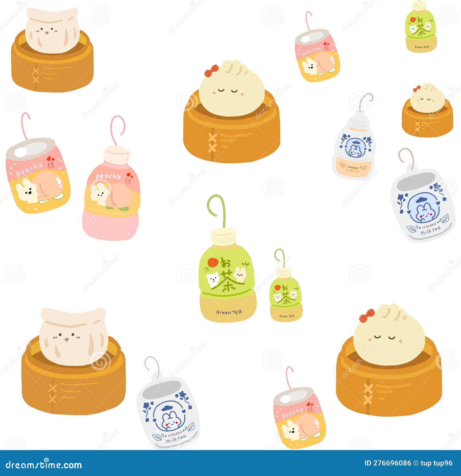 Funny and Cute Sticker Pictures Stock Illustration - Illustration of ...