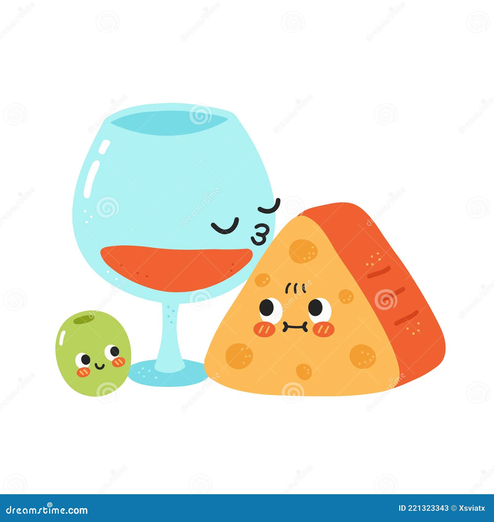 Funny Cute Vector Cartoon Illustration Icon Stock Vector - Illustration ...