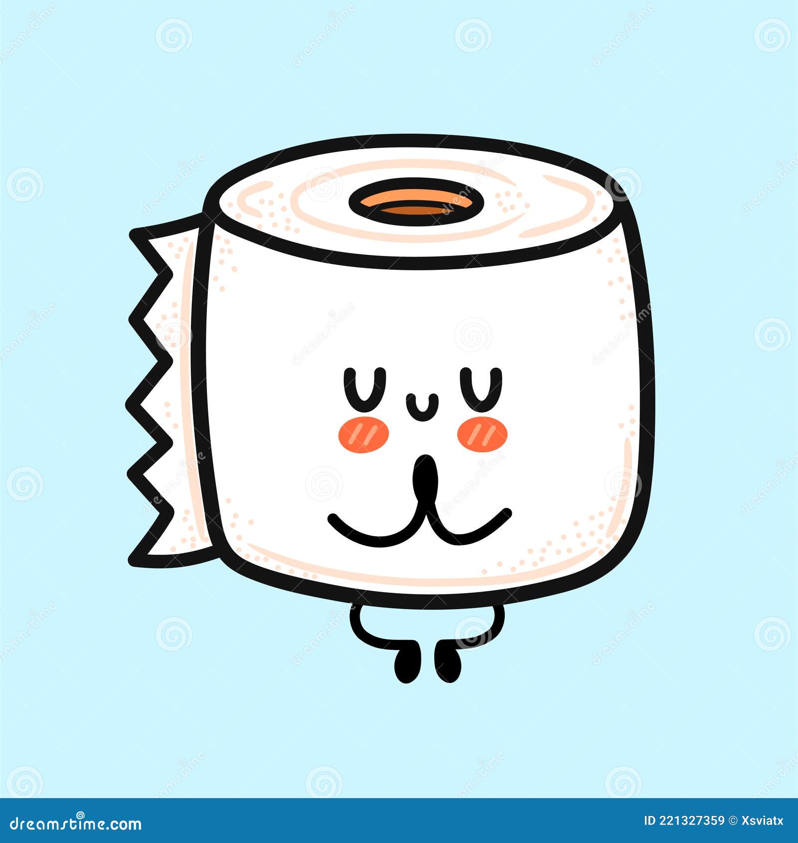 Funny Cute Vector Cartoon Illustration Icon Stock Vector - Illustration ...