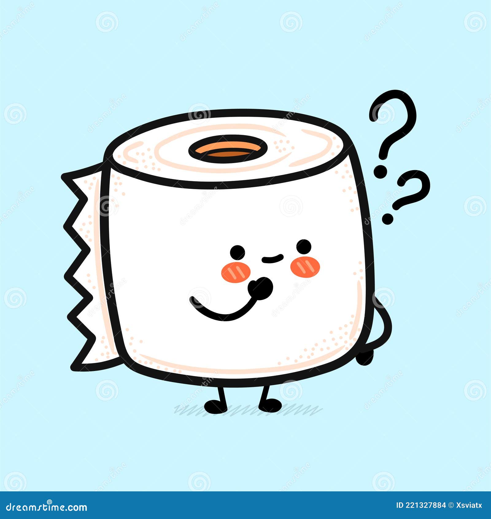 Funny Cute Vector Cartoon Illustration Icon Stock Vector - Illustration ...
