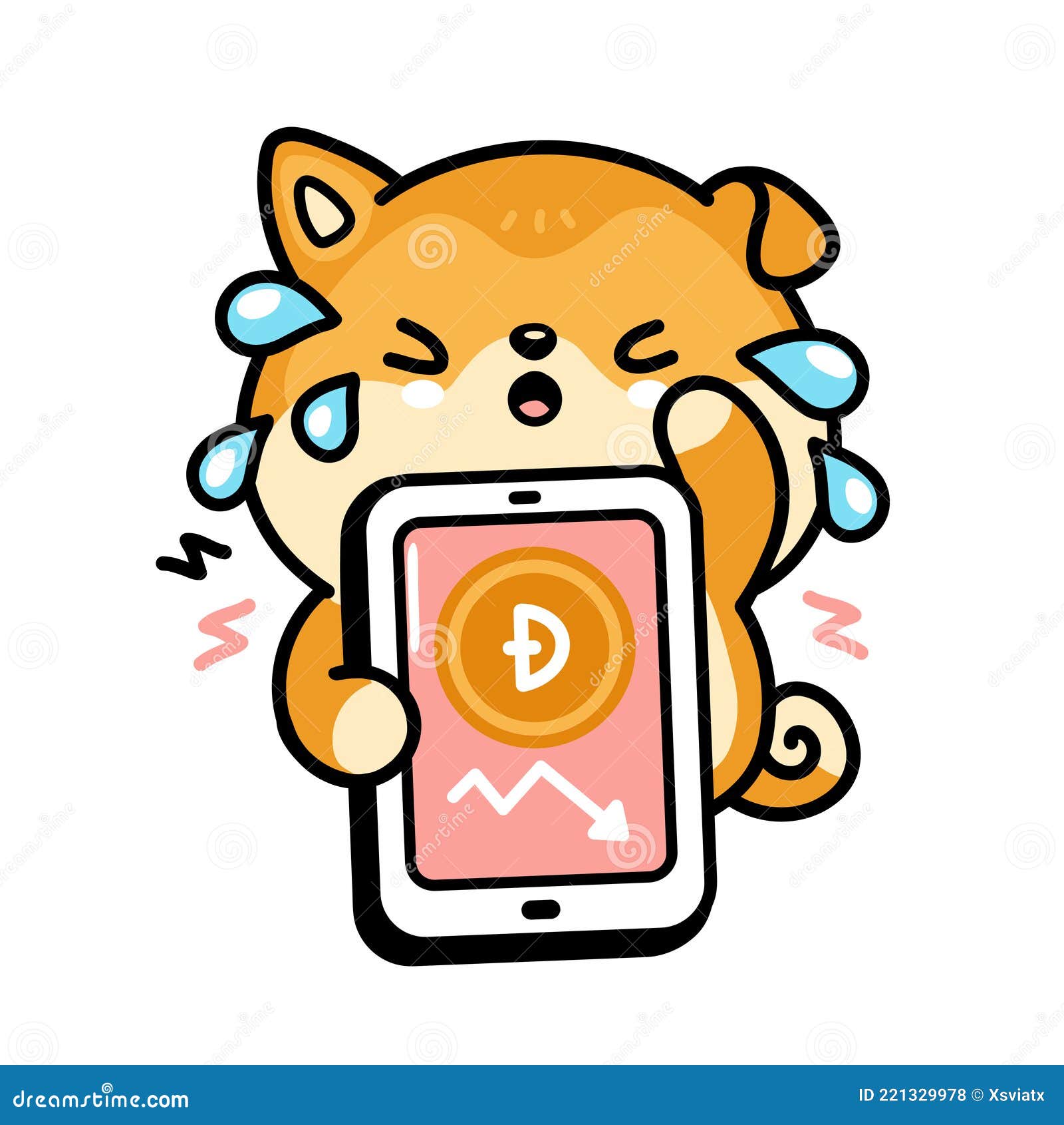 Funny Cute Vector Cartoon Illustration Icon Editorial Stock Photo ...